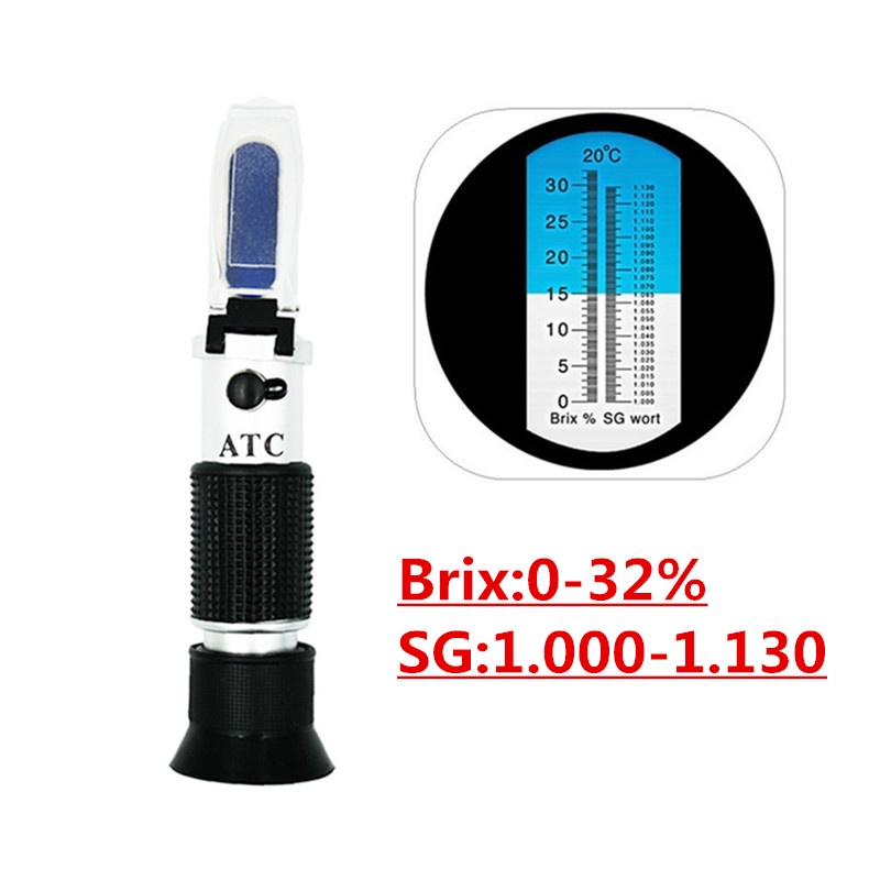 เครื่องวัดปริมาณน้ำตาล Refractometer(Brix/SG) (ของอยู่ไทยพร้อมส่ง) 🇹🇭 | Shopee Thailand