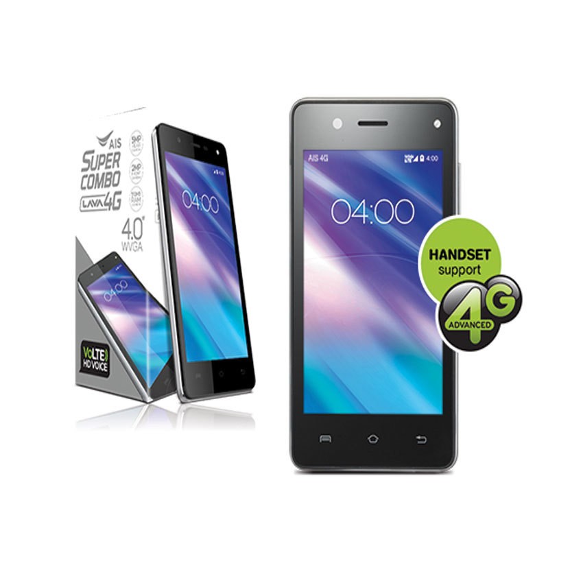 AIS LAVA 4G VoLTE 4.0 4GB (iris 560)(Black)ฟรีเคส+ฟิล์ม | Shopee Thailand