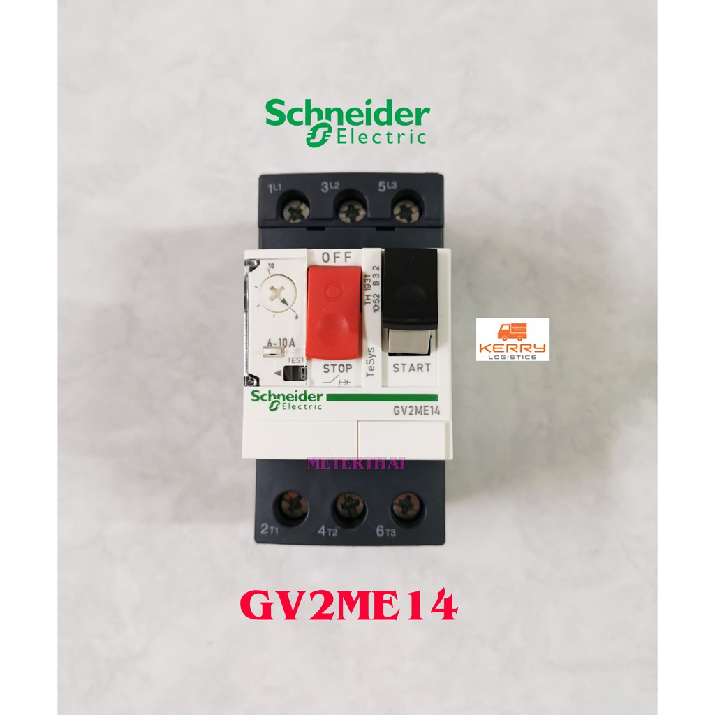 Schneider Electric GV2ME14 มอเตอร์เบรกเกอร์ชนิดมีโอเวอร์โหลดในตัว ...