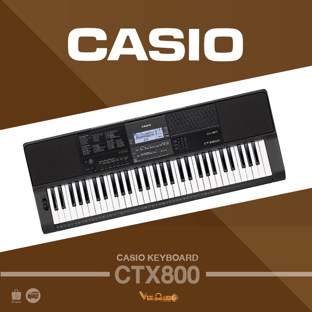 คีย์บอร์ด Casio CT-X800 61 คีย์ | Shopee Thailand