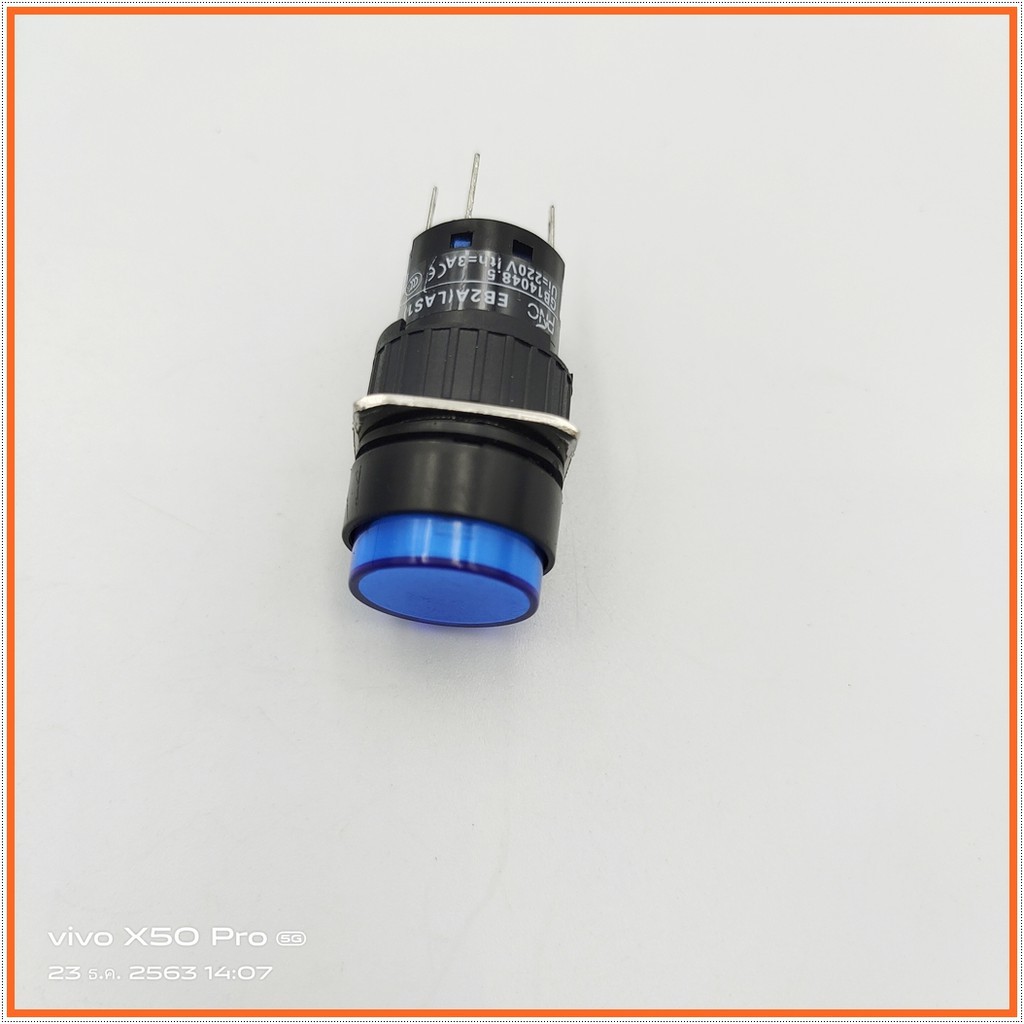 MODEL:LA16Y-11D PUSH BUTTON LAMP SWITCH 16MM.สวิตซ์ปุ่มกดกลมมีแลมป์16 ...
