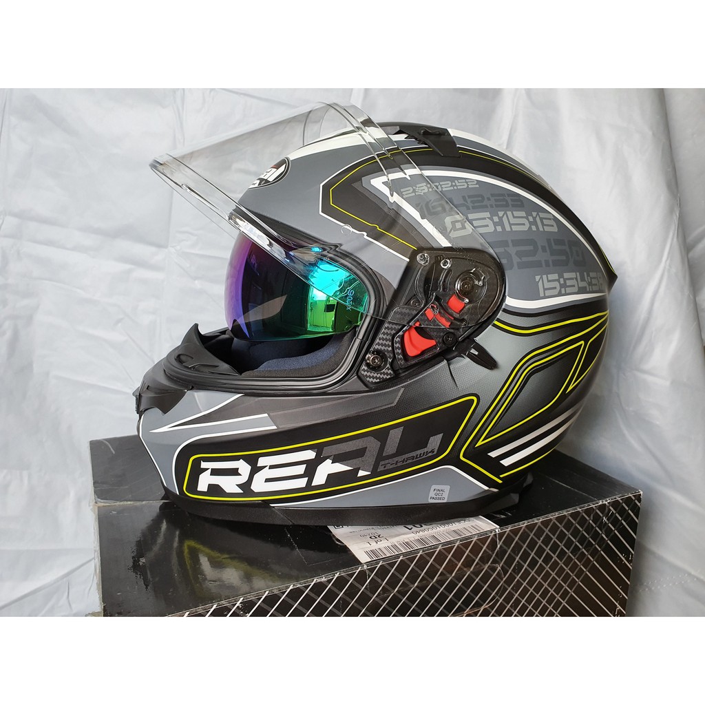 หมด Sold Out Real Helmet T-HAWK Tech Black ไซส์ M | Shopee Thailand