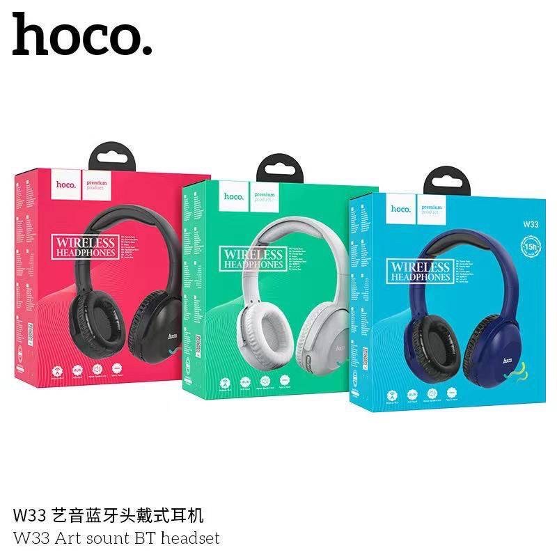 SY Hoco W33 หูฟังบลูทูธ Journey wireless headphones แท้100% | Shopee Thailand