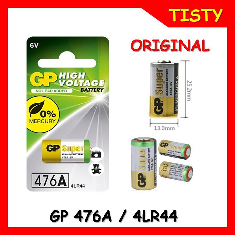 ของแท้ Original GP 476A, 4LR44,PX28A, A544, PX28A, V4034 PX, 4G13, AG13 ...