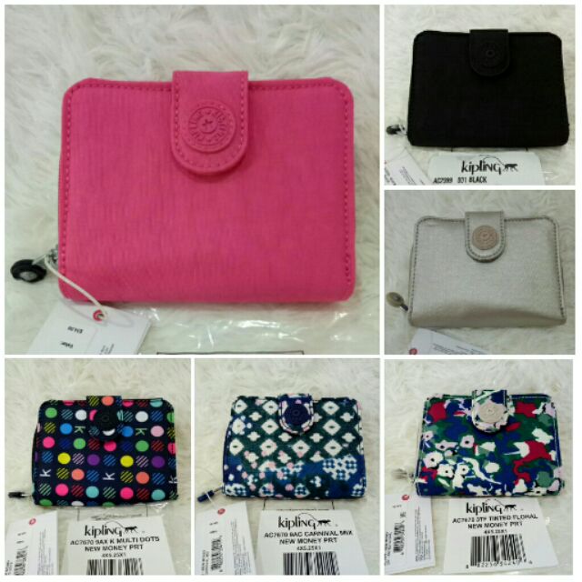 Kipling New Money Small Wallet แท้100% | Shopee Thailand