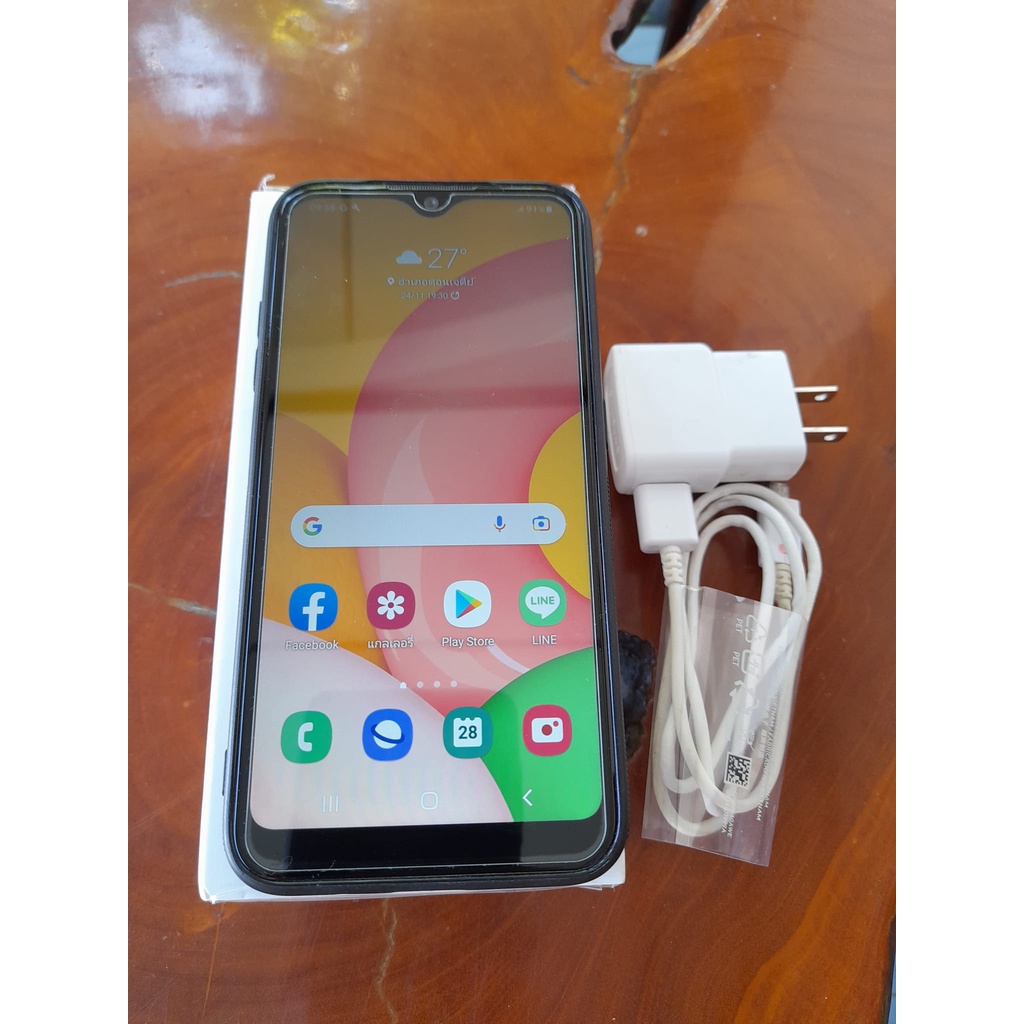 Samsung Galaxy A01 มือสอง ปี 2020 พร้อมกล่องและอุปกรณ์ชารฺ์จ | Shopee ...