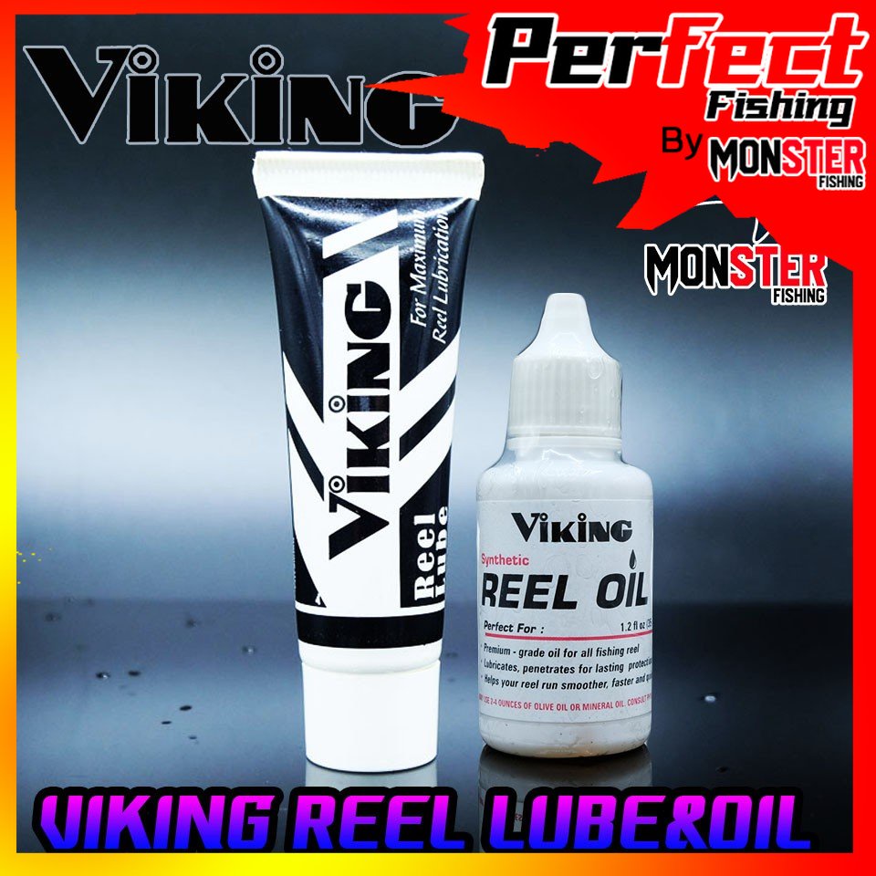จาระบี และ น้ำมัน VIKING REEL LUBE & REEL OIL | Shopee Thailand