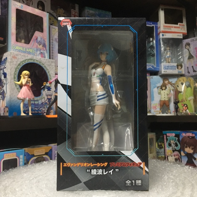 [Evangelion Racing Premium Figure] Rei Ayanami Race Queen: | Shopee ...
