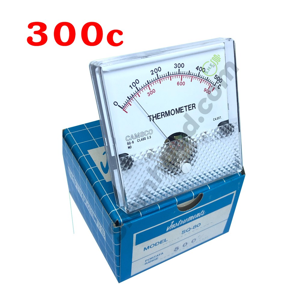 หน้าปัดแสดงผลความร้อน Thermometer Camsco Panel Meter หน้าปัดแสดงผลความร้อน 0-100'c, 0-200'c, 0 ...
