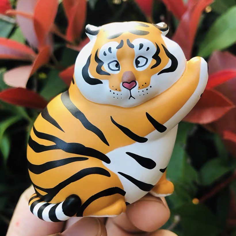 [แบบแยก] 52TOYS Panghu Fat Tiger by Bu2ma 🦁 เสืออ้วน น่ารักมาก Arttoy ...