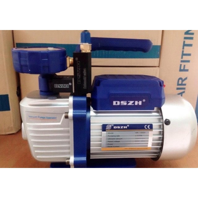 แวคคั่มปั๊ม ยี่ห้อ DSZH รุ่น WK-125SV 70 ลิตร/นาที แวคคั่ม (ปั๊มสูญญากาศแอร์) แว็คคั่ม เครื่อง ...