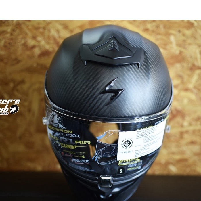 SCORPION EXO R1 EVO CARBON AIR : CARBON SOLID MATT BLACK | Shopee Thailand