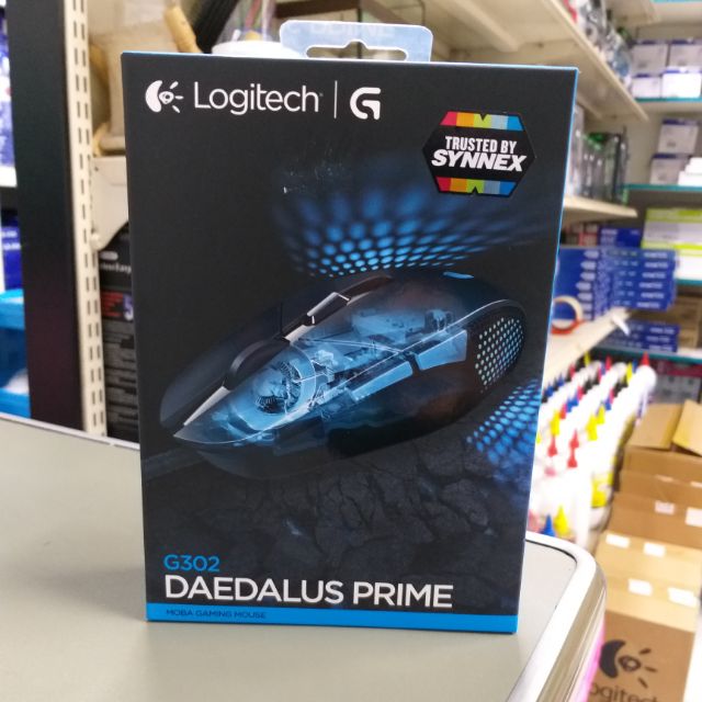 เม้าส์ Logitech G 302 DAEDALUS PRIME MOBA GAMING MOUSE | Shopee Thailand