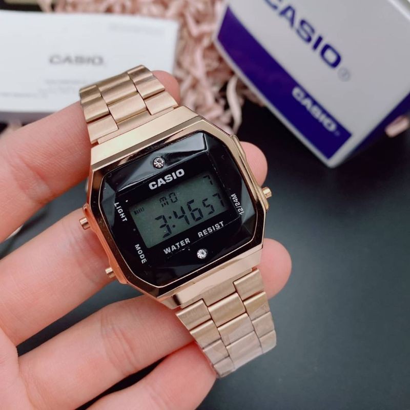 CASIO Mirror สายสแตนเลส พร้อมกล่องและถุง | Shopee Thailand