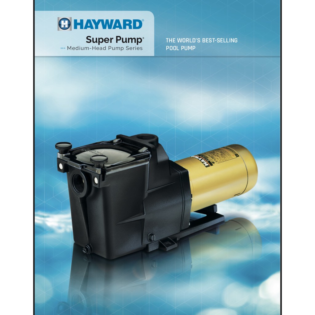 ปั้ม Hayward Super Pump 2HP/3PH/380-415V/50HZ Port Size 2″ ปั้มสระว่าย ...