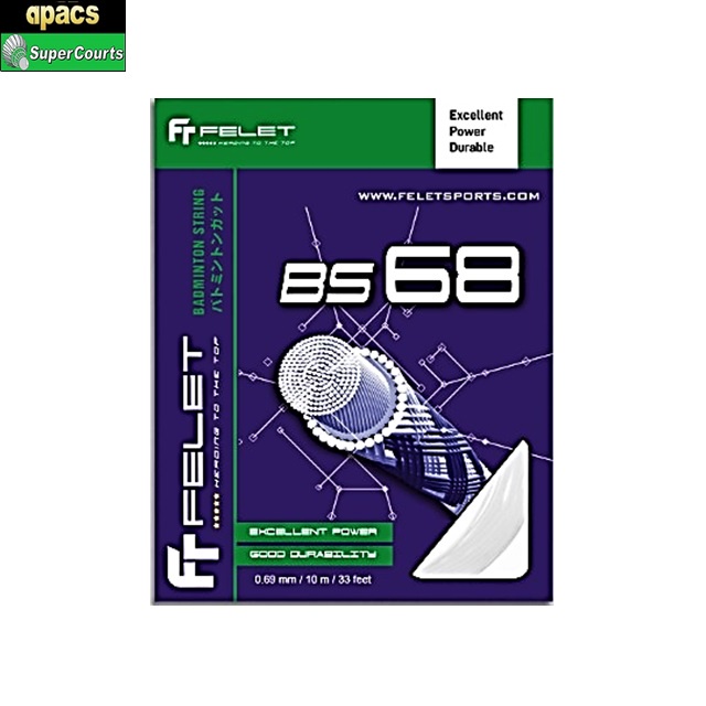 สายแบดมินตัน Fleet Felet BS68 (1 ชิ้น) | Shopee Thailand