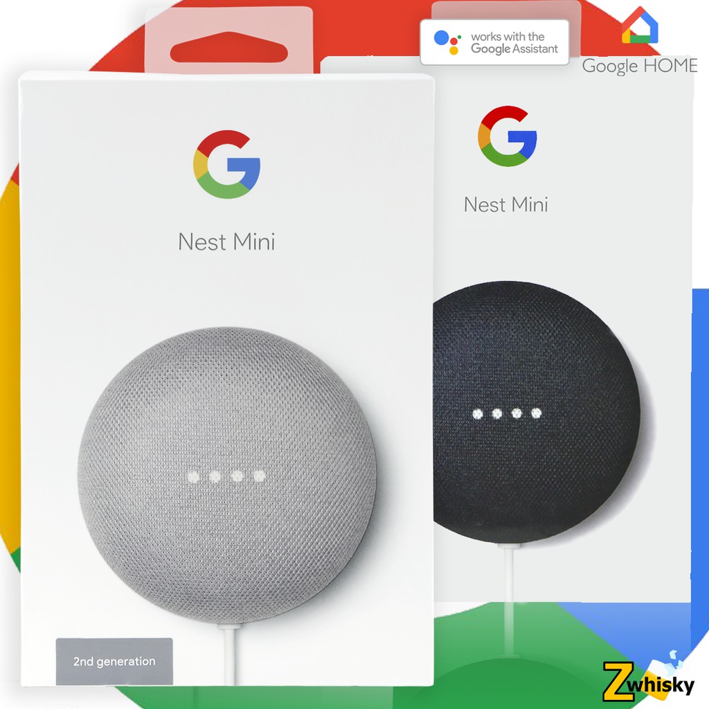 Google Nest Mini ( Google home mini Gen2 ) #น้องพูดไทยได้ | Shopee Thailand