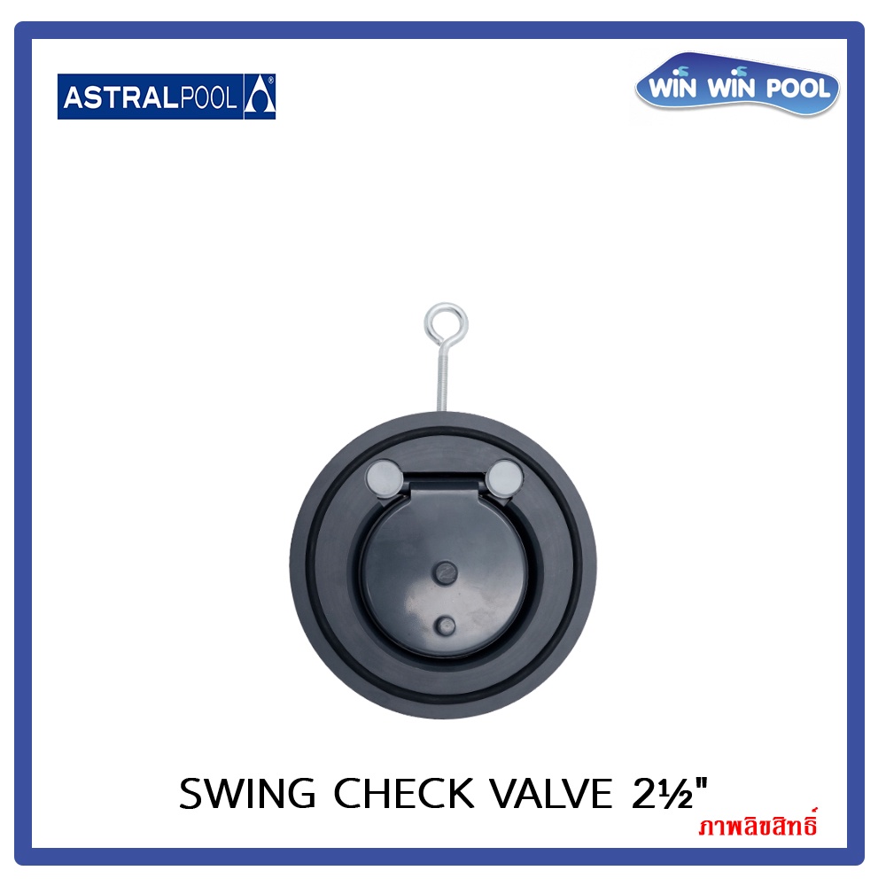 Astralpool Swing Check Valve 2.5" ป้องกันการไหลกลับ | Shopee Thailand