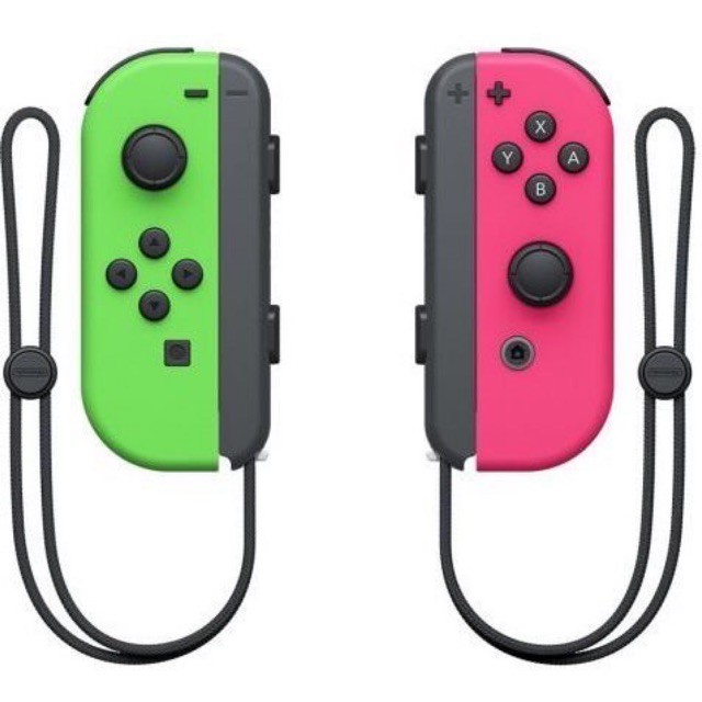 (x2)Joy-con Nintendo Switch Pink-Green Splatoon 2 มือ1 | Shopee Thailand