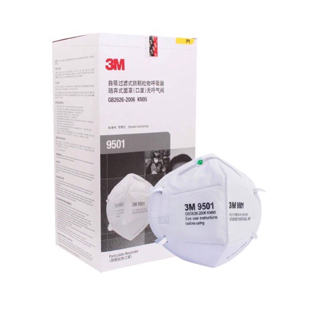 3M หน้ากากป้องกันฝุ่น PM2.5 มาตรฐาน N95 รวมที่เดียว >> รับประกันของแท้ ...