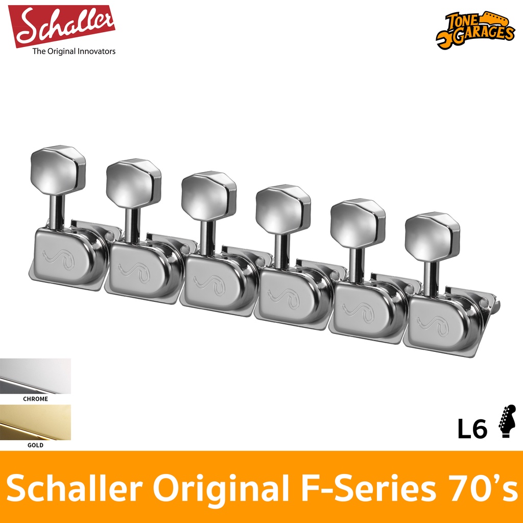 Schaller Original F-Series 70's Fender Style Machine Head / Tuner L6 ...