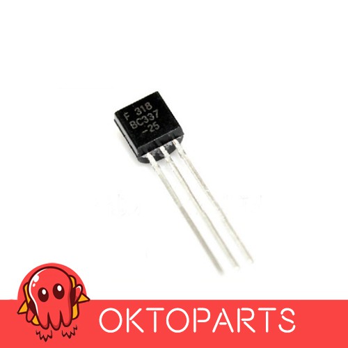 Bc337 BC 337 0.8A 45V NPN Bipolar BJT ทรานซิสเตอร์เดี่ยว BI13 | Shopee ...