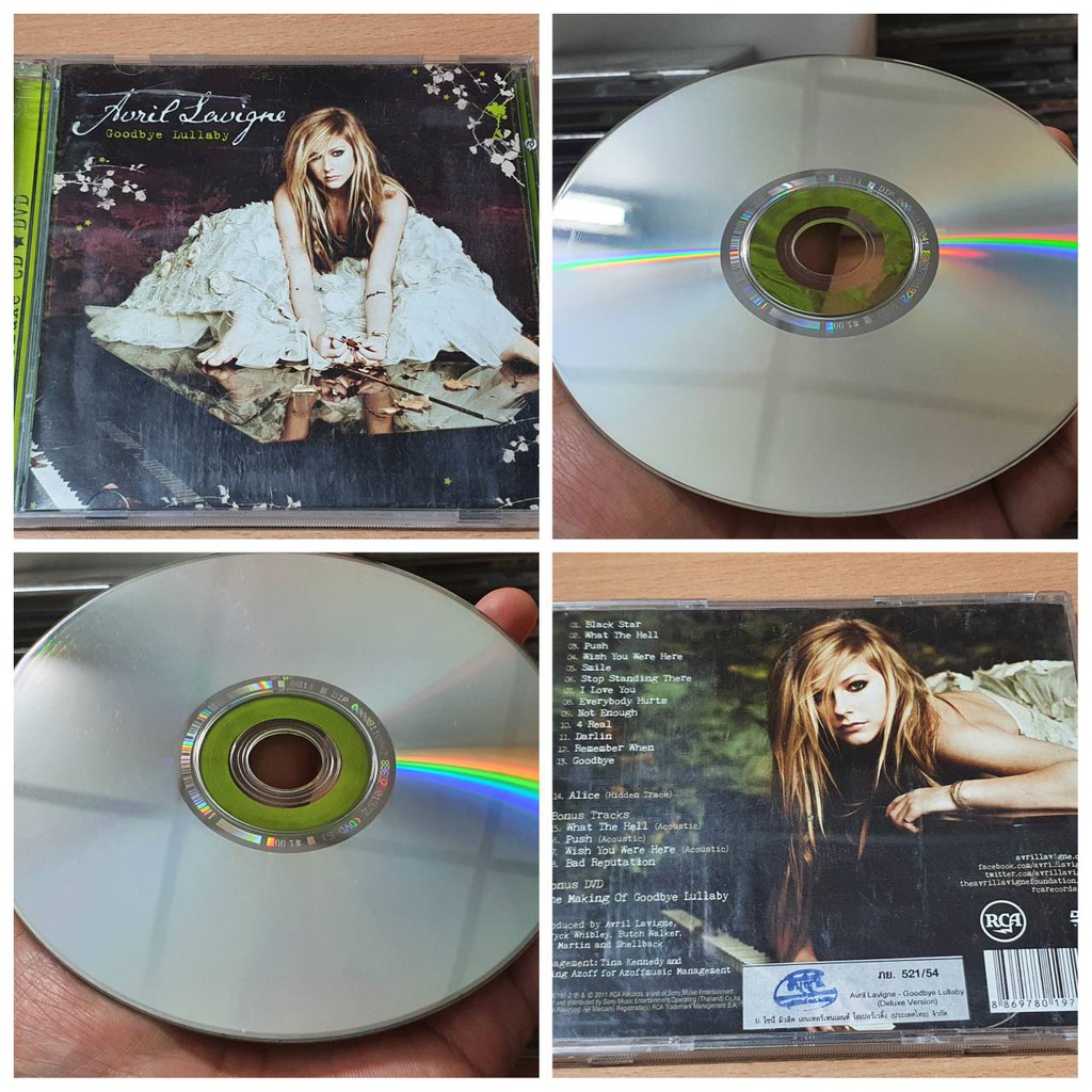 แผ่น CD เพลงสากล มือสอง สภาพดี britney Dido fergie avril westlife ...