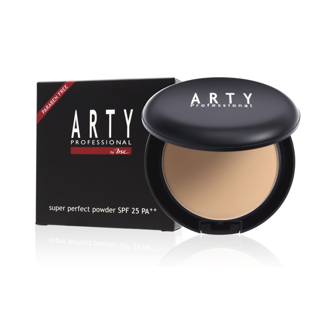 สี C2 ARTY PROFESSIONAL SUPER PERFECT POWDER SPF 25 PA++ (ปริมาณ 11 ...