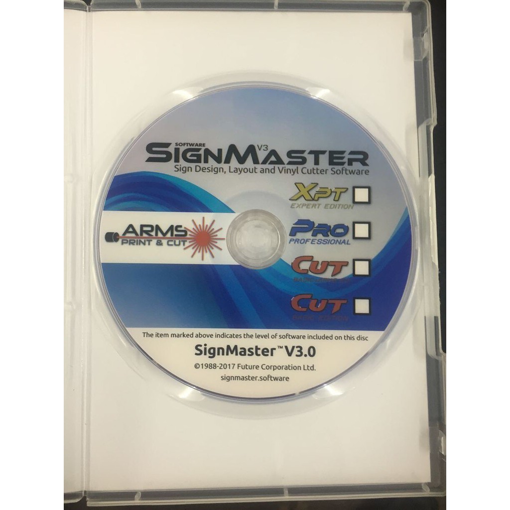 โปรแกรม SignMaster Pro ซอฟต์แวร์ สำหรับ เครื่องตัดสติ๊กเกอร์ ทำขอบไดคัท ...