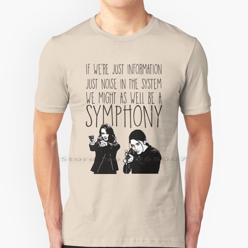 Root และ Shaw-Symphony-Person Of Interest T เสื้อ 100% Cotton Poi ...