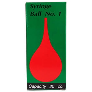 Syringe Ball ลูกยางแดงดูดน้ำมูก เบอร์1 | Shopee Thailand