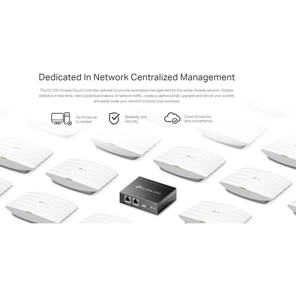 TP-Link OC200 Wireless Controller ตัวควบคุมระบบ WiFi Access Point ...