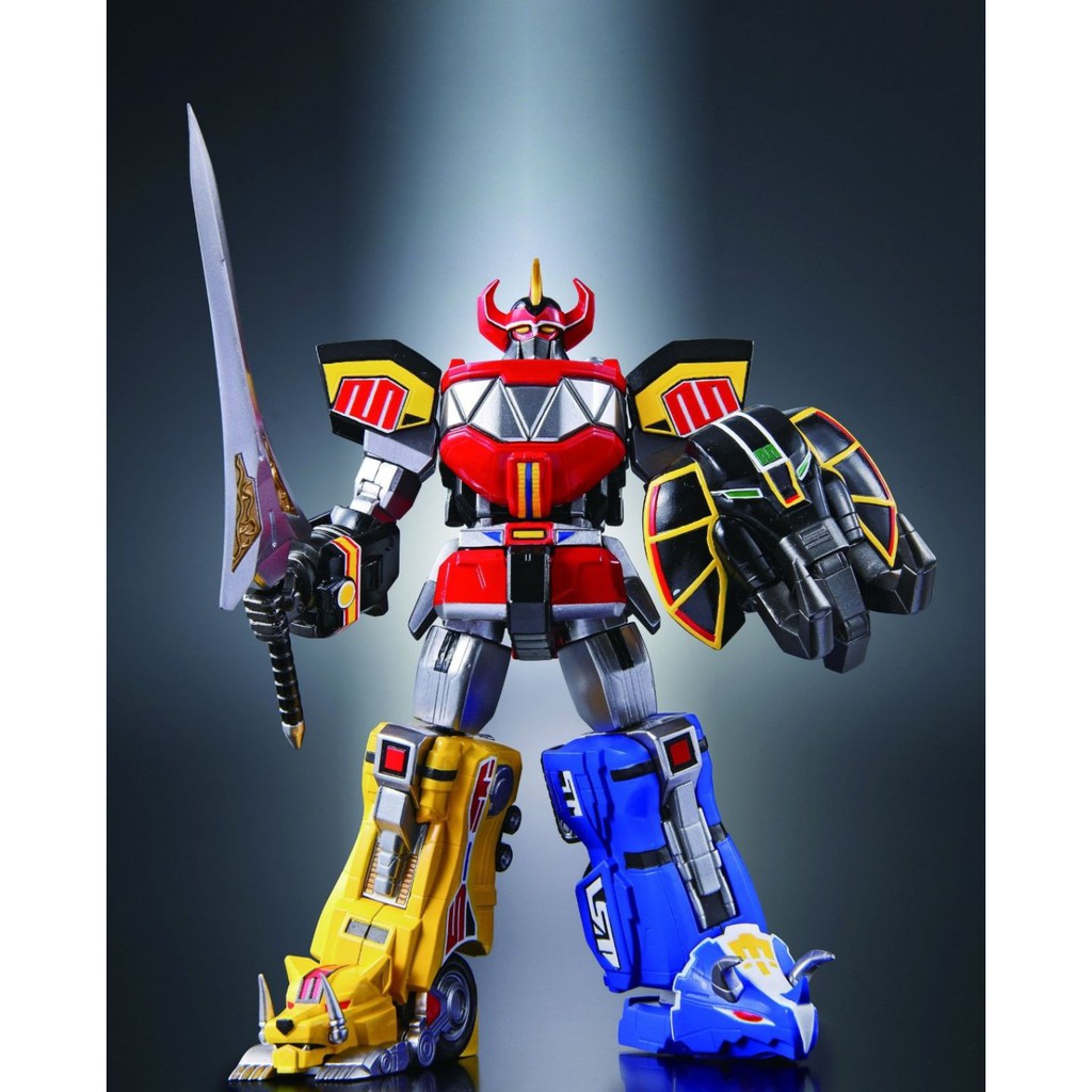 [ของแท้] [มือ1] Bandai Super Robot Chogokin Daizyujin / Megazord ...