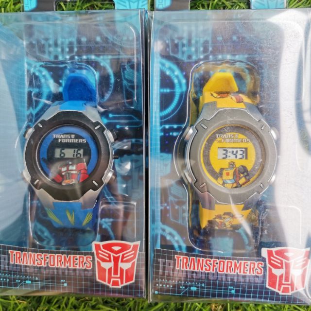 no 021นาฬิกา ทรานส์ฟอเมอร์ Transformer watch มีไฟ ลิขสิทธิ์ แท้ ...