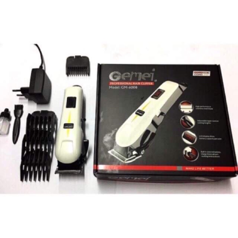 Gemei / Geemy ปัตตาเลี่ยน ปรับระดับ แบตตาเลี่ยน อย่างดี ระดับช่างตัดผม ...