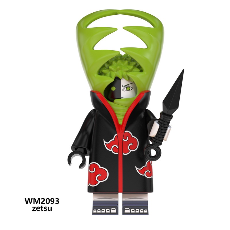 ของเล่นฟิกเกอร์ Naruto Senju Hashirama Lee Rock Deidara Zetsu ขนาดเล็ก ...