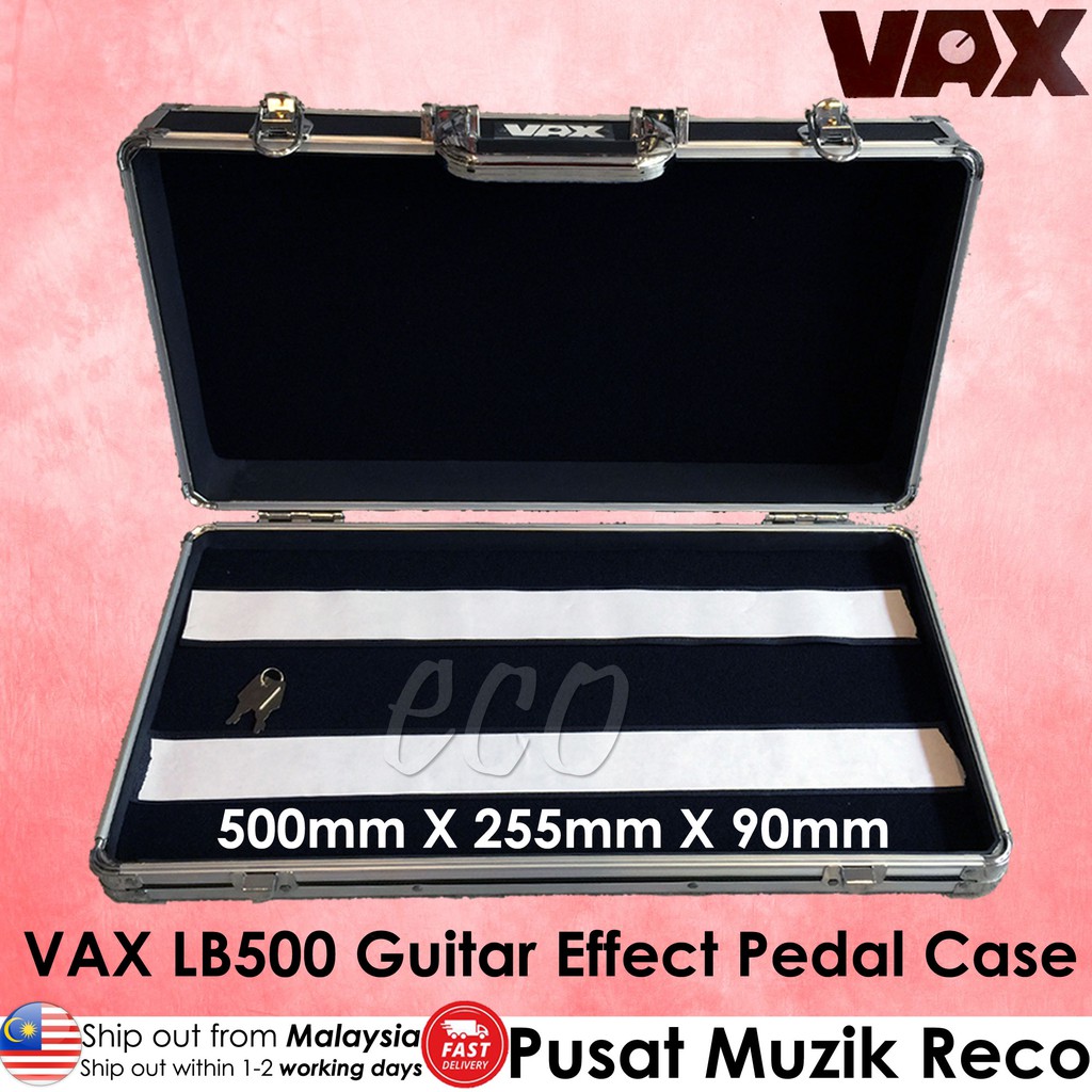 Vax LB500 กระเป๋าเคสแข็ง ขนาดเล็ก สําหรับเอฟเฟคกีตาร์ Kotak Effect ...