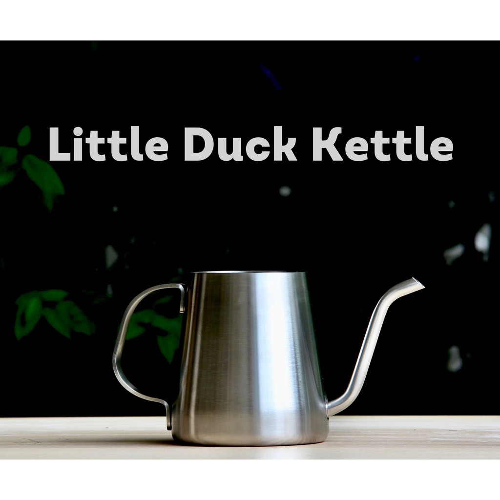 ส่งฟรี!!! Little Duck Kettle กาดริปกาแฟ แสตนเลส 350 ml. | Shopee Thailand