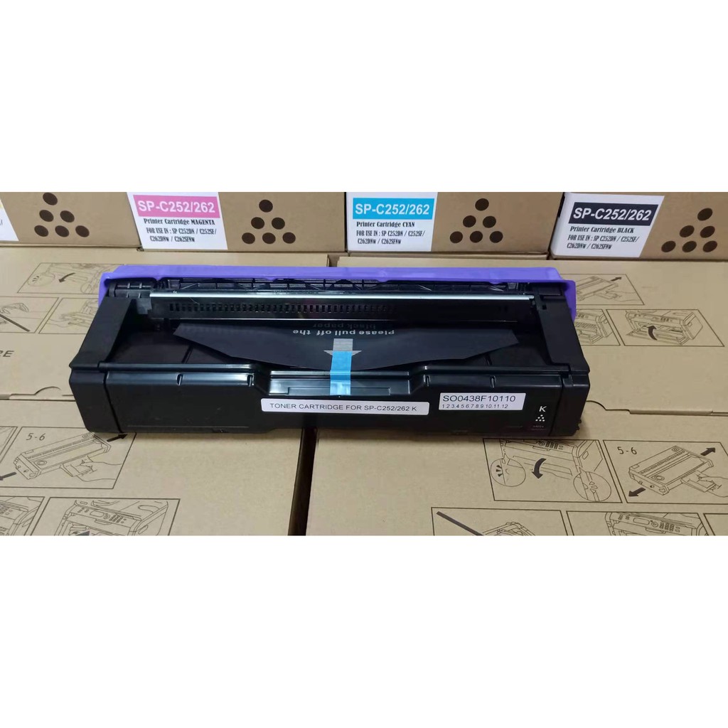 ตลับหมึกรุ่น Ricoh C252/C262 สำหรับเครื่องพิมพ์เลเซอร์ Ricoh SP C252DN ...