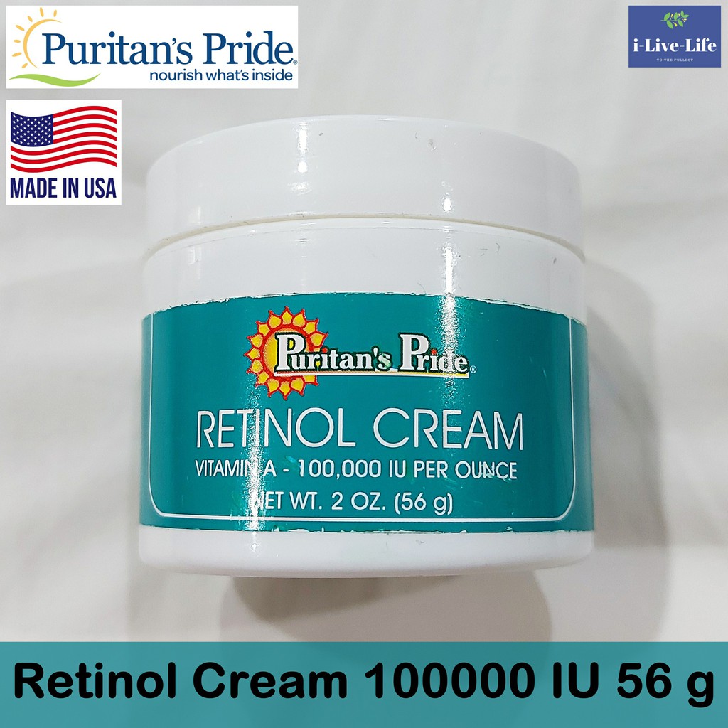 ครีม วิตามินเอเข้มข้น Retinol Cream (Vitamin A 100,000 IU Per Ounce ...