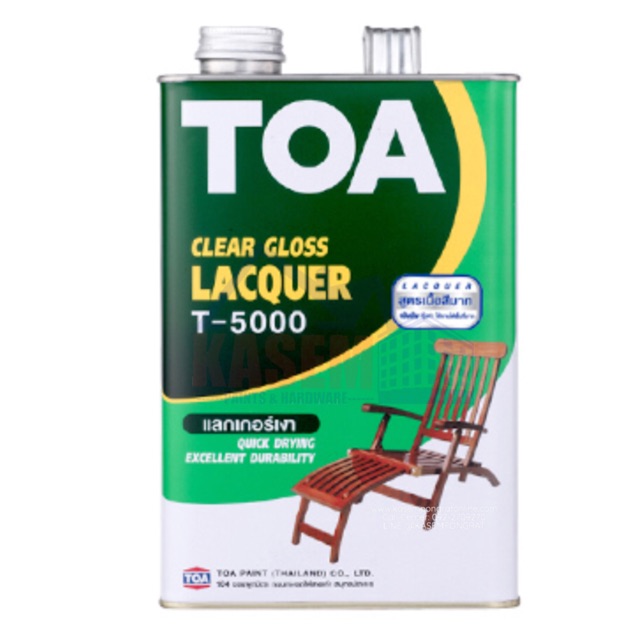 TOA T-5000 ทีโอเอ แลคเกอร์เงาใส T-5000 | Shopee Thailand
