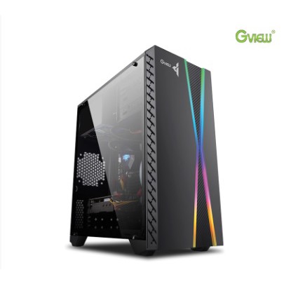 เคสคอมพิวเตอร์ mATX Case GVIEW I2-30 RGB มือสอง | Shopee Thailand