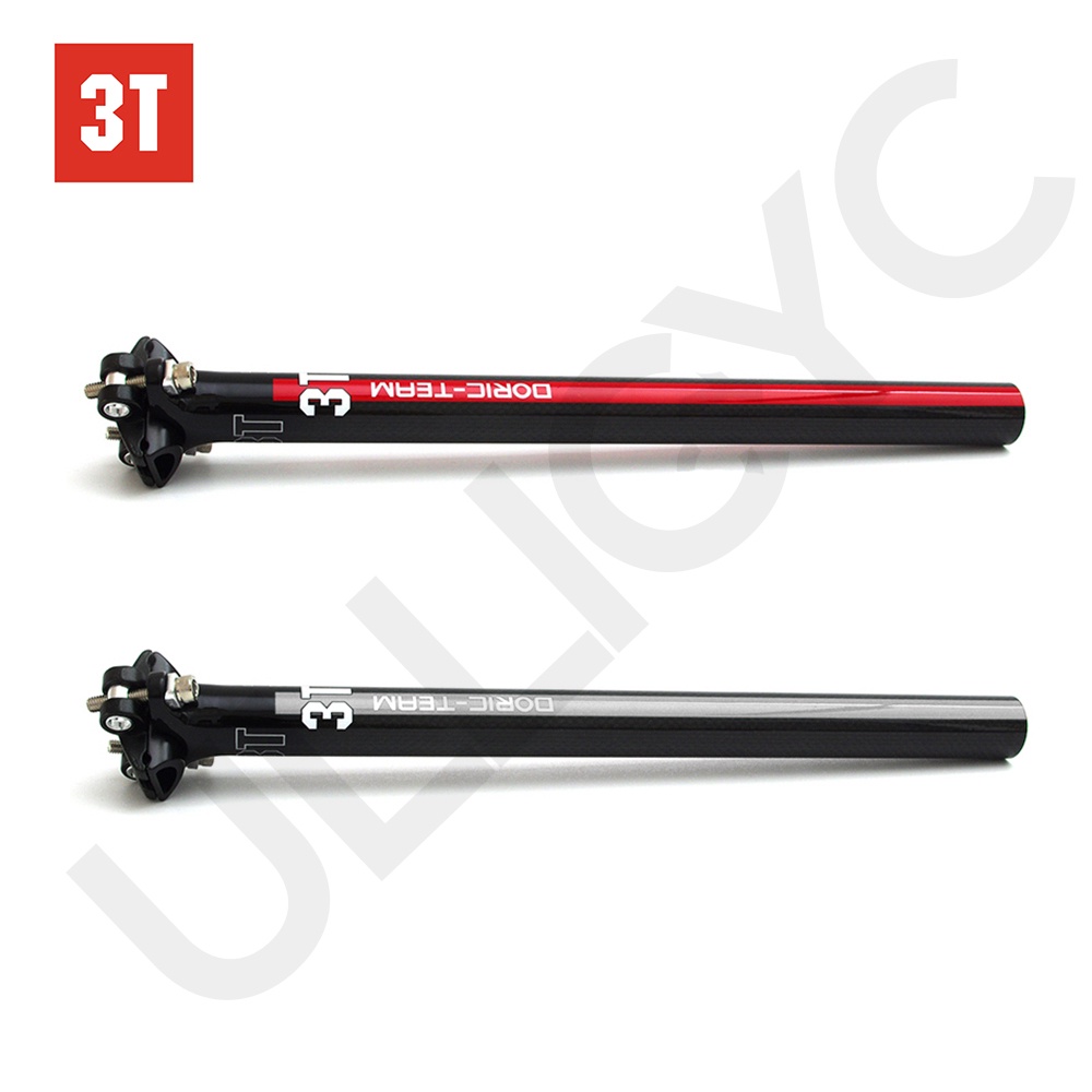 หลักอาน คาร์บอนไฟเบอร์ 3T 3K 27.2 30.8 31 หลากสี สําหรับจักรยานเสือ ...