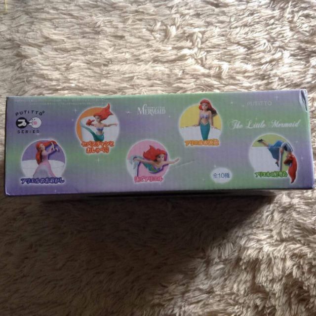 Putittoโมเดลเกาะแก้วเจ้าหญิง Disney Princess 10 ตัวยกกล่อง 480 ของแท้ Japan | Shopee Thailand