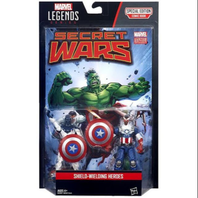 Marvel Legends Secret Wars Shield Wielding Astro & Sam Wilson 3.75 ...