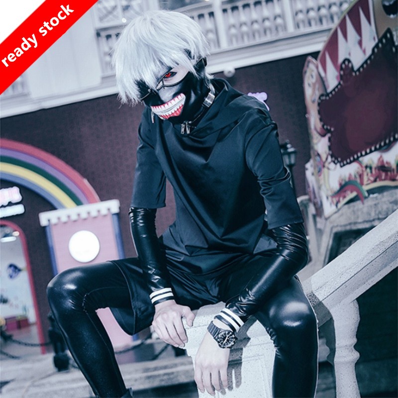 ชุดคอสเพลย์ tokyo ghoul jin muyan 4 ชิ้น | Shopee Thailand