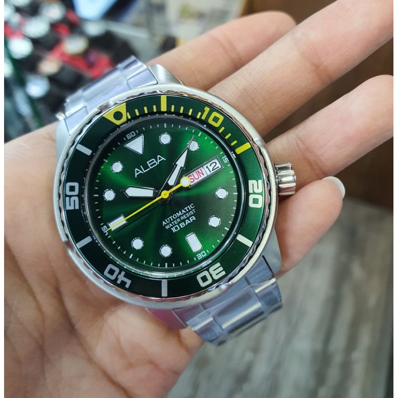 นาฬิกาข้อมือผู้ชาย Alba Mini Tuna Automatic | Shopee Thailand