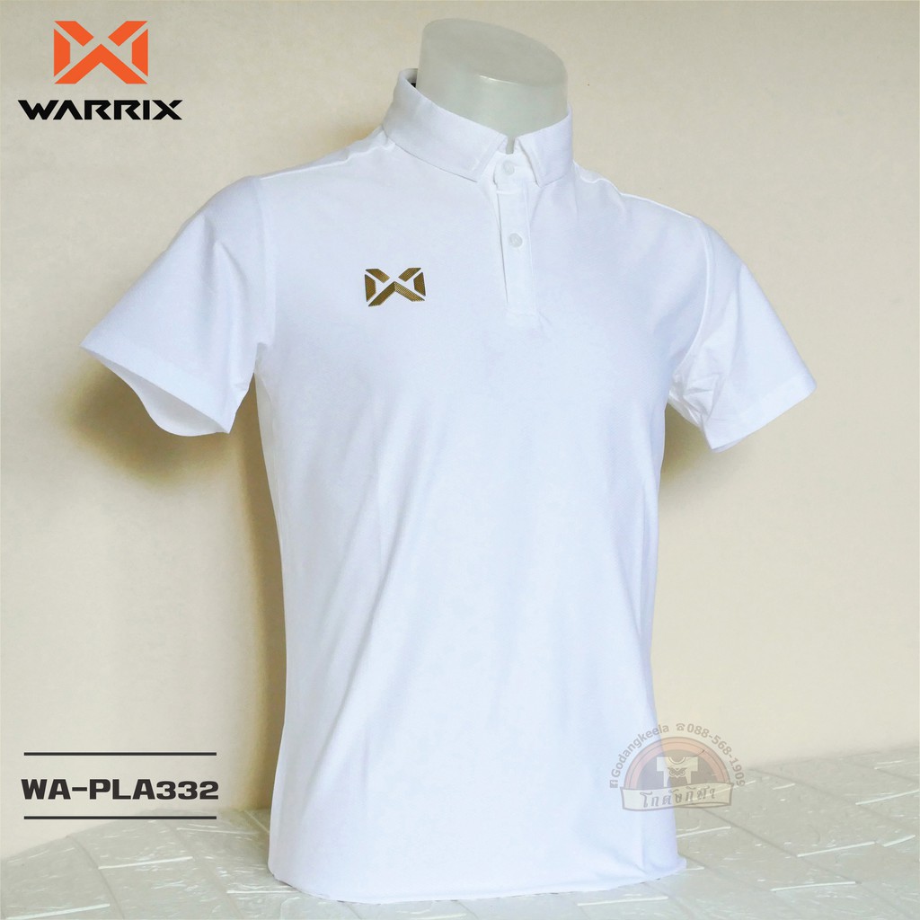 WARRIX เสื้อโปโล WA-PLA332 วอริกซ์ วาริกซ์ ของแท้ 100% | Shopee Thailand