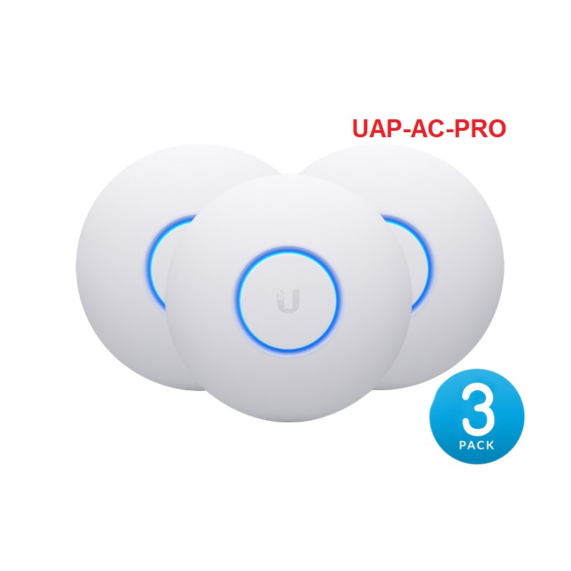 UniFi UAP-AC-PRO Pack 3 Wireless Access Point AC Dual Band 1750Mbps ไม่ ...