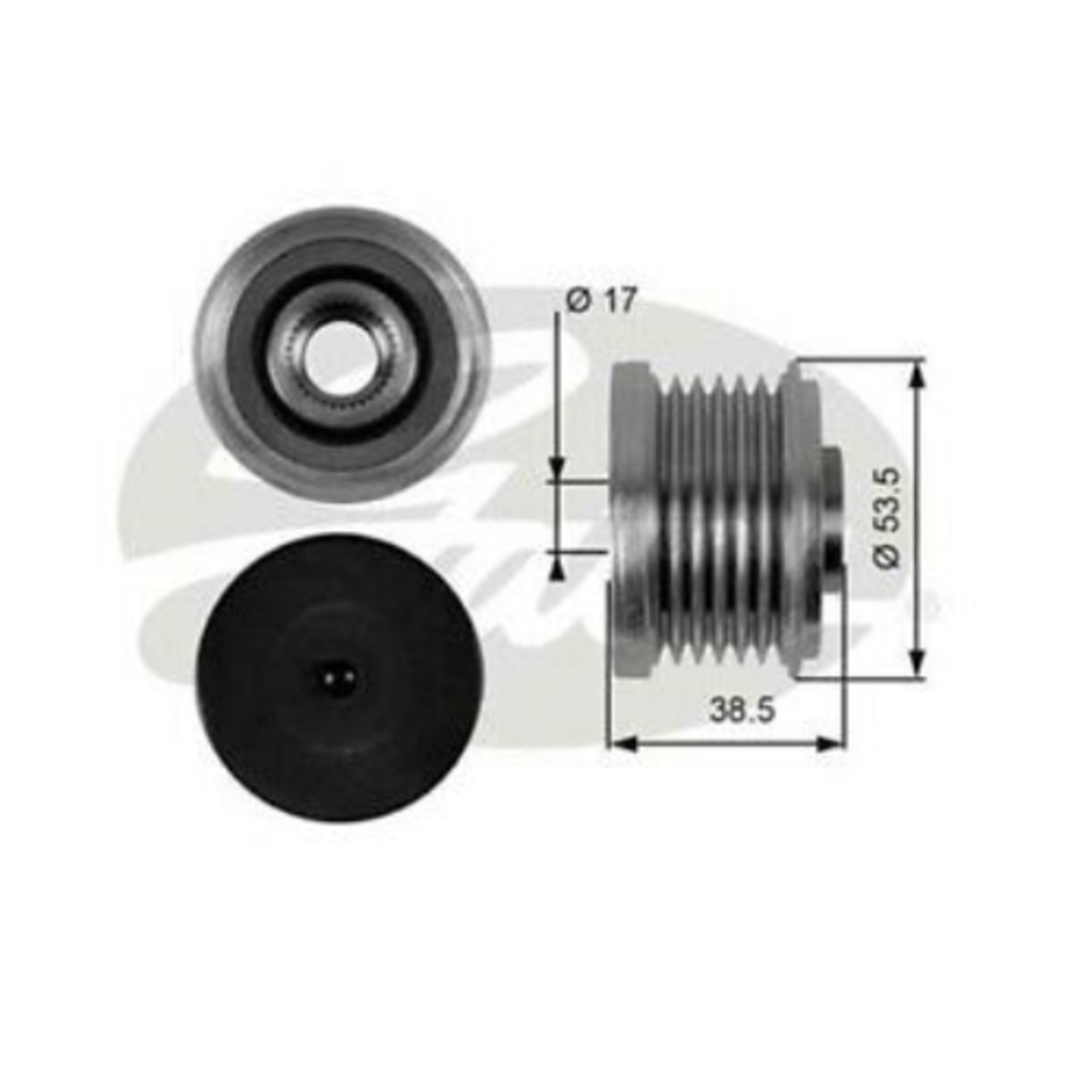 มู่เลย์ไดชารจ์ N42 N46 N52 / 3 (E46 E90)5 (E60)7 (E65)Z (E85) (GATE ...